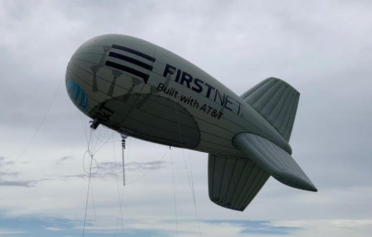 FirstNet One LTE blimp used for first time in aftermath of Hurricane ...