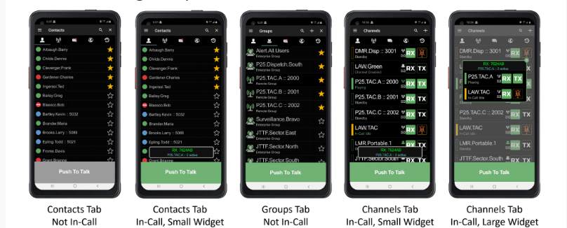 ESChat-PTT-screens | All Things FirstNet